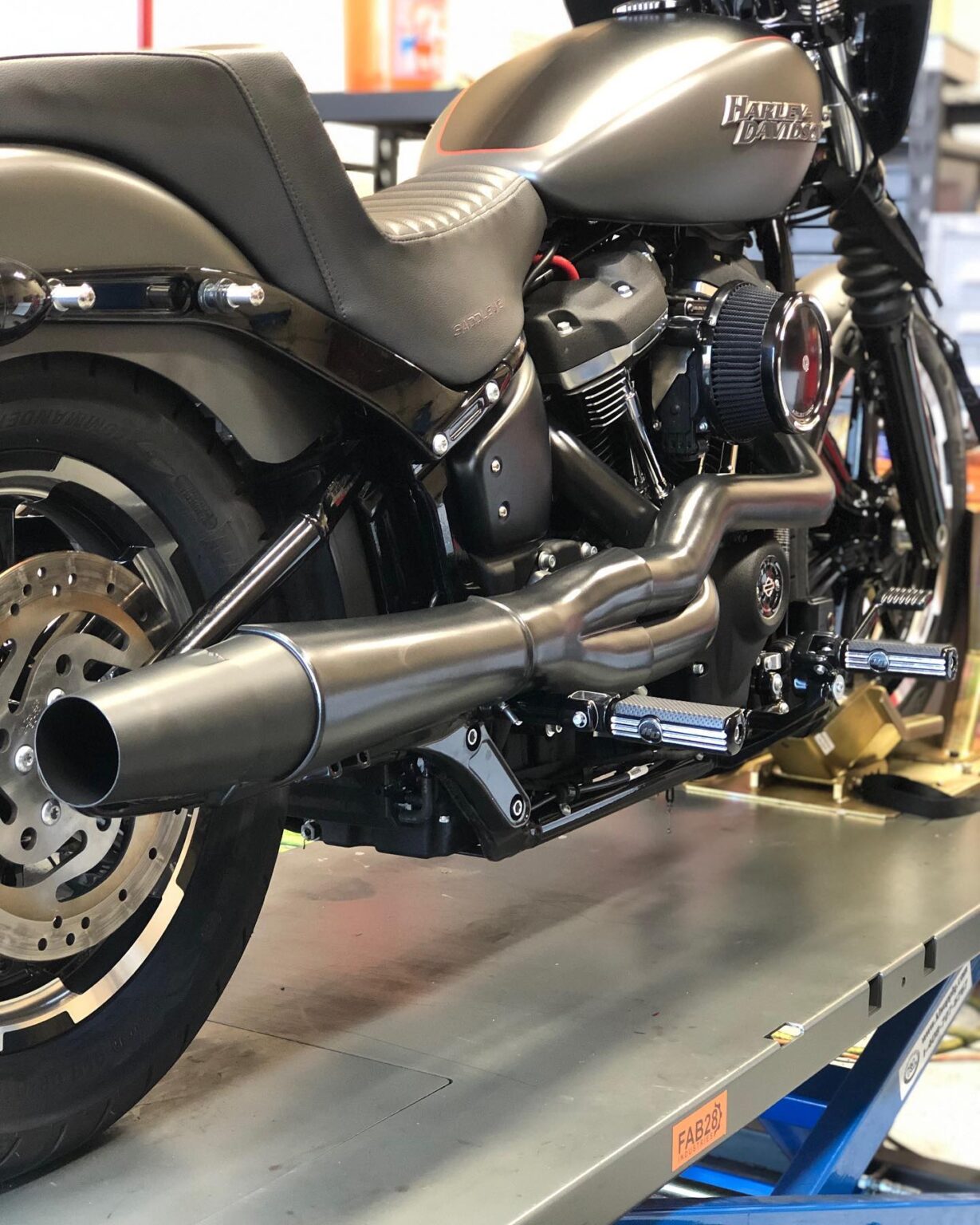 1362XB – 2018 – 2024 Softail – X-SERIES “HIGH PIPE” w/Heat Shields ...